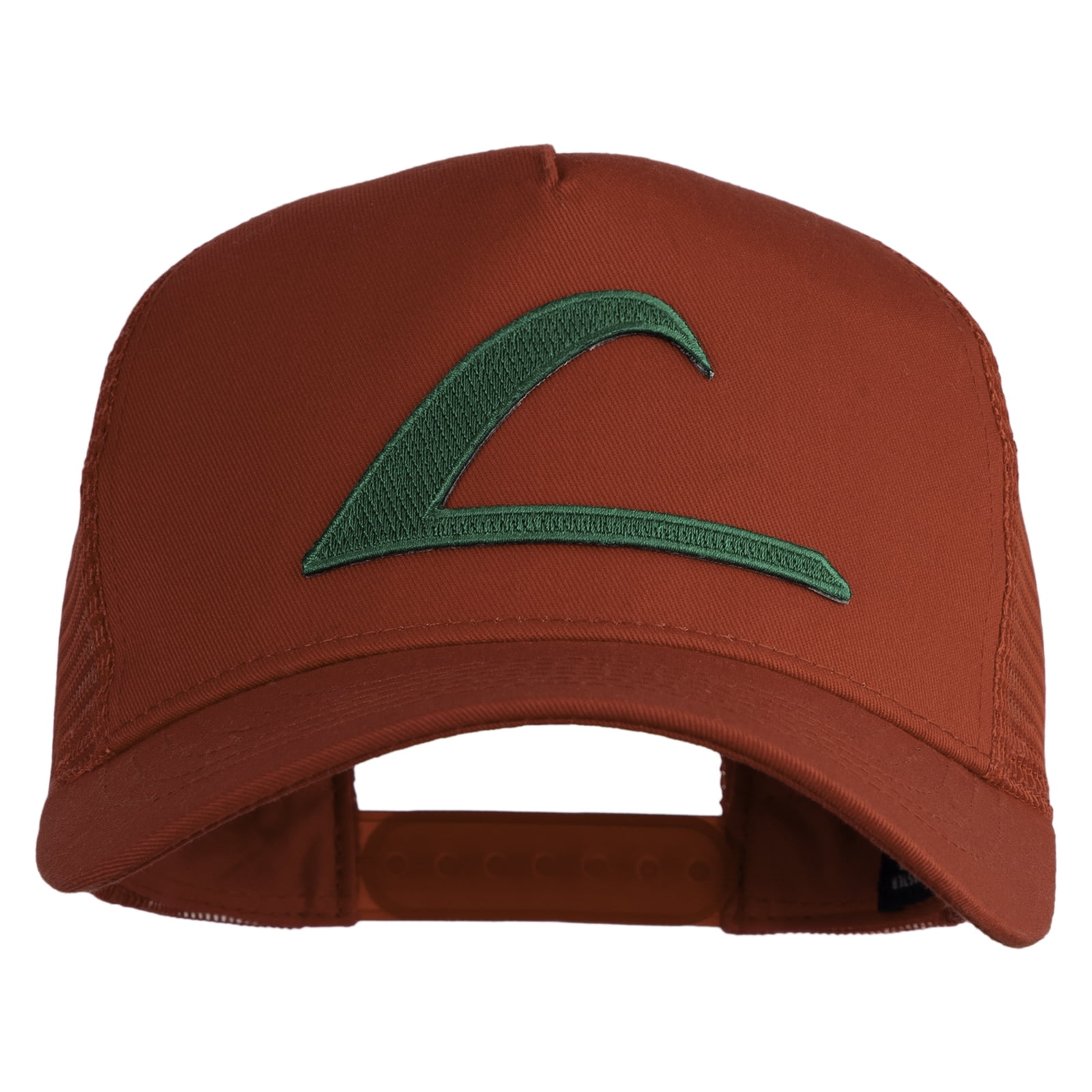 Ash Ketchum League Expo Patched 5 Panel Pet Spun Mesh Cap - Red OSFM ...