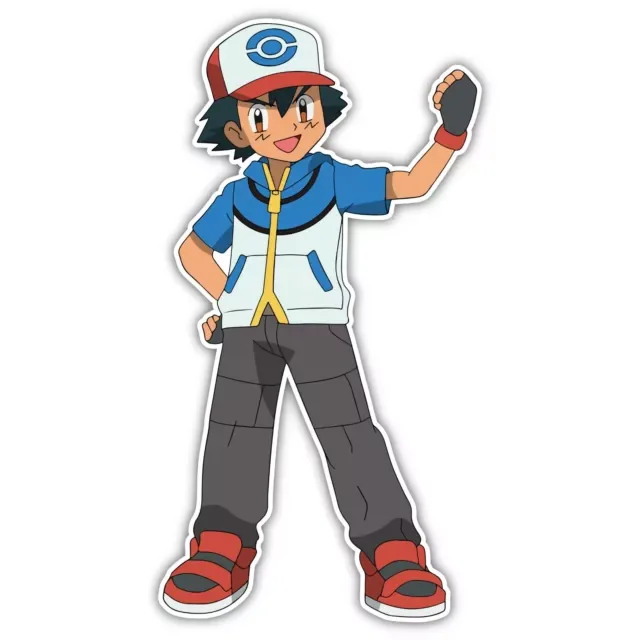 Ash Ketchum Pokemon Pokeball Ash Decal Sticker Us Made Truck Wall ...
