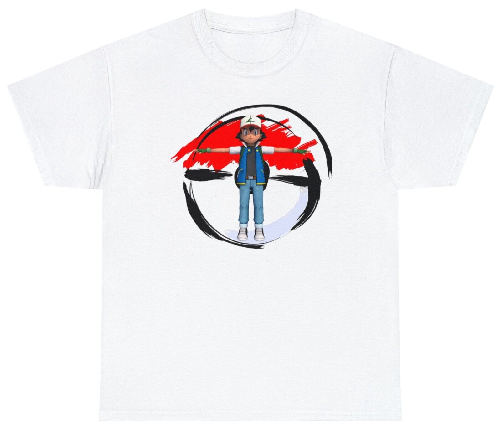 Ash Ketchum Pokemon T Shirt - Walmart.com