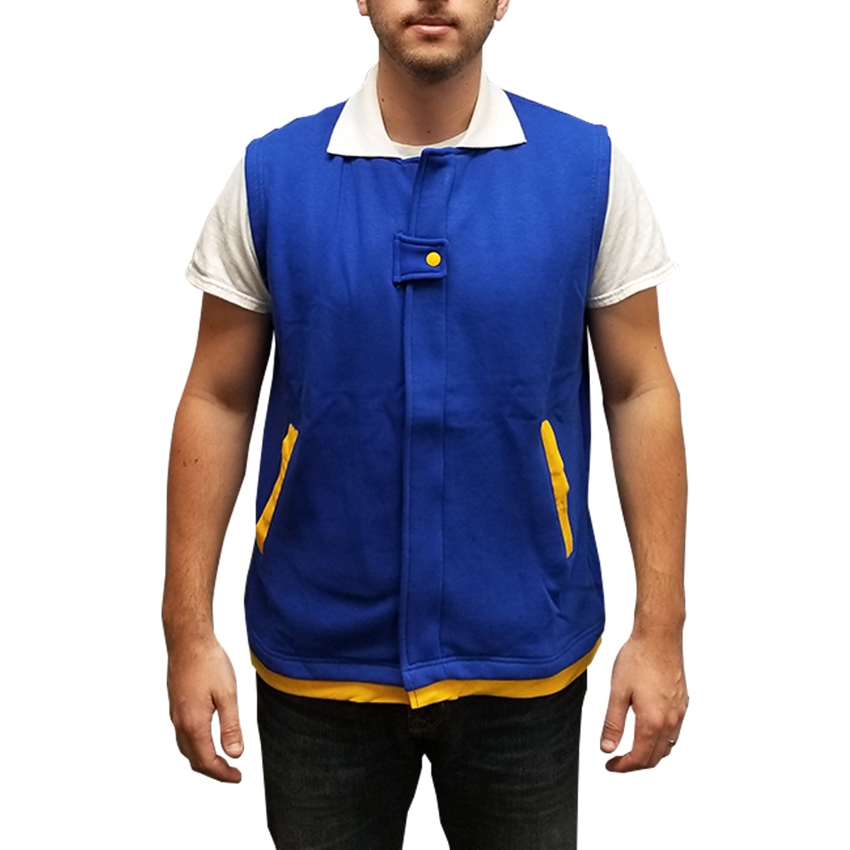 Ash Ketchum Vest Pokemon Original Trainer Costume Adult Youth ...