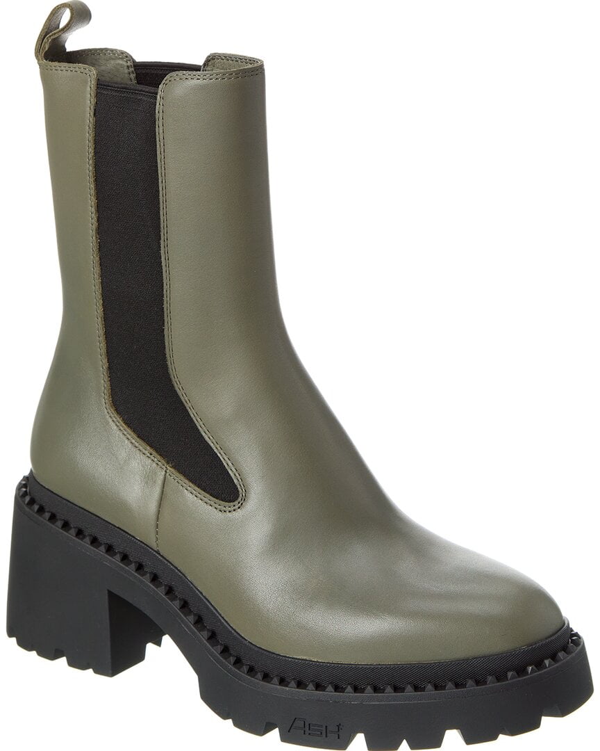Ash Nile Leather Boot, 36, Green - Walmart.com