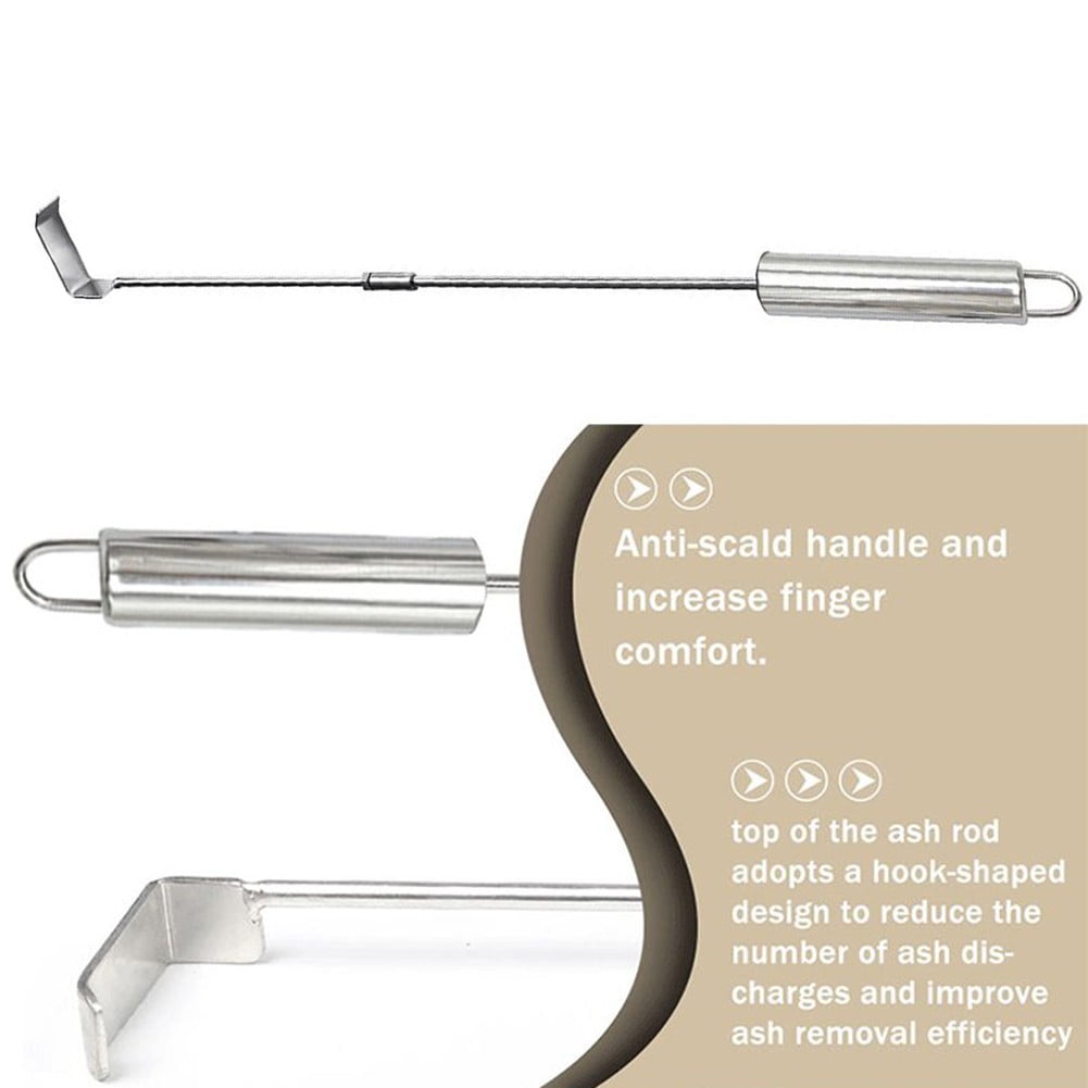 Ash Removal Tool,Stainless Steel Ash Tools Pork for Kamado Joe Classic ...