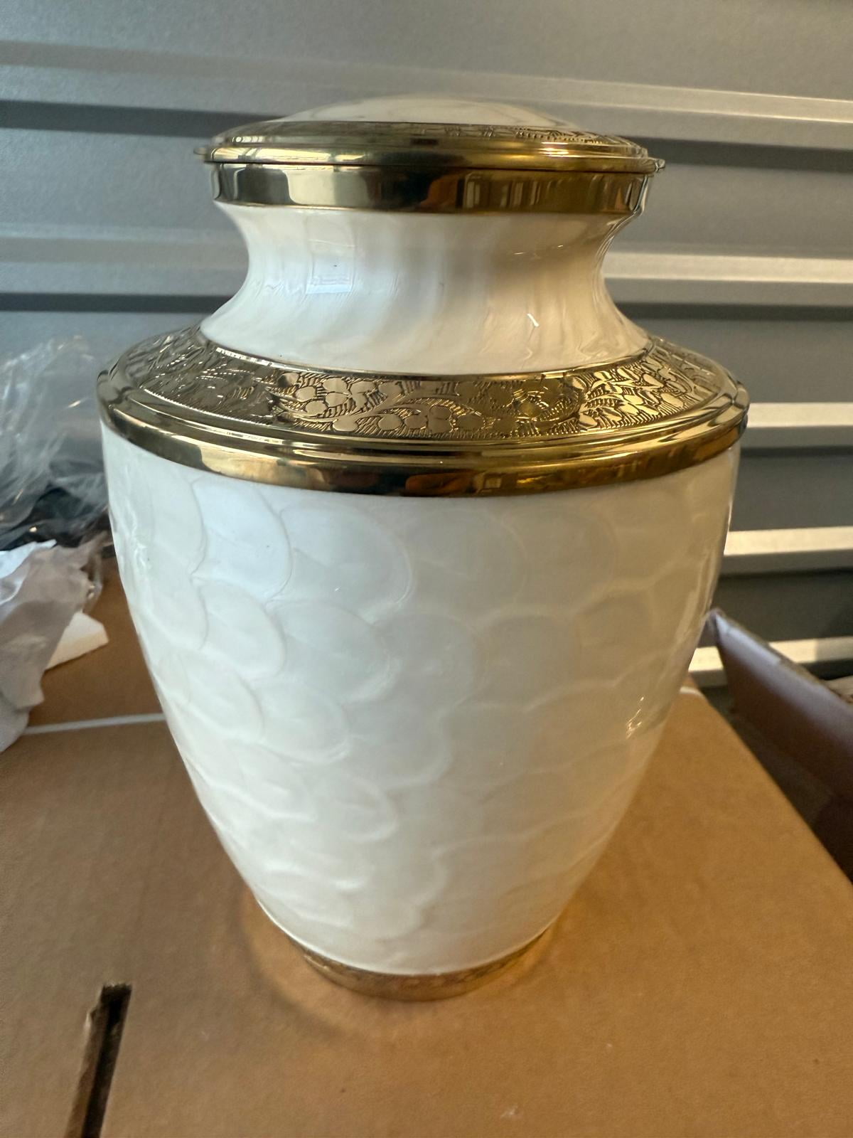 Ash Storage Urns Aluminium URN Brown - Walmart.com