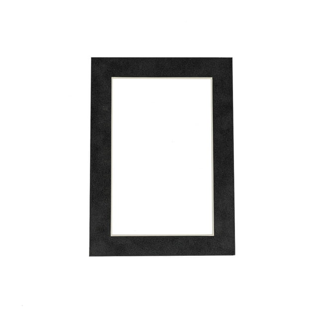 Ash Suede Acid Free 12x18 Picture Frame Mats with White Core Bevel Cut ...
