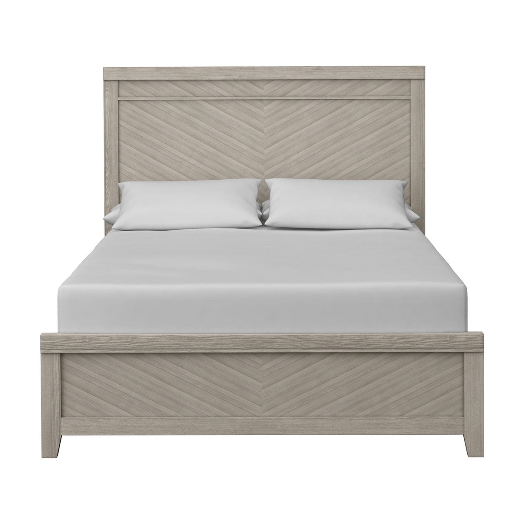 Ash Veneers Rubberwood Base - Mortise and Tenon Technology - King Bed in Bedroom - 1000 LBS ...