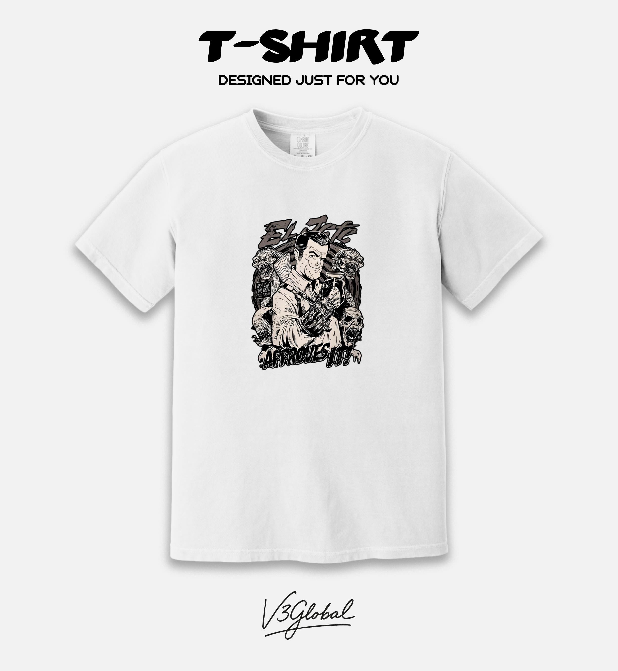 Ash Vs Evil Dead Groovy A Comfort Color T-Shirt, for men & women, up to ...