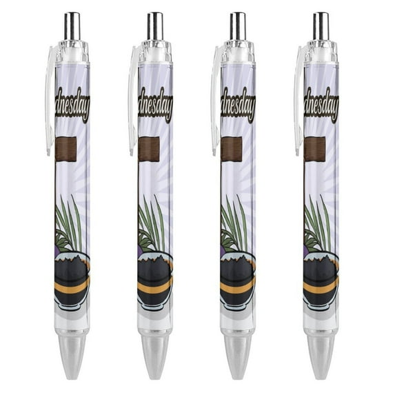 Ash Wednesday Ballpoint Pen Retractable Pens Black Writing Pen Office ...