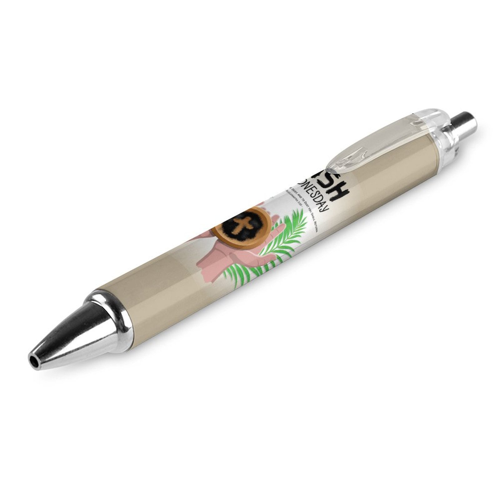 Ash Wednesday Ballpoint Pen Retractable Pens Black Writing Pen Office ...