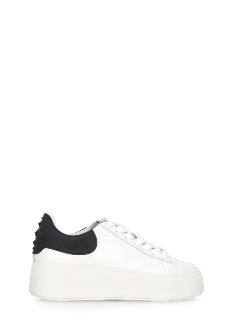 Ash White Moby Rubber Sneakers White (Women's) - Walmart.com