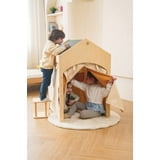 Ash - Wood Adjustable Learning Tent with Desk and Chair - Walmart.com