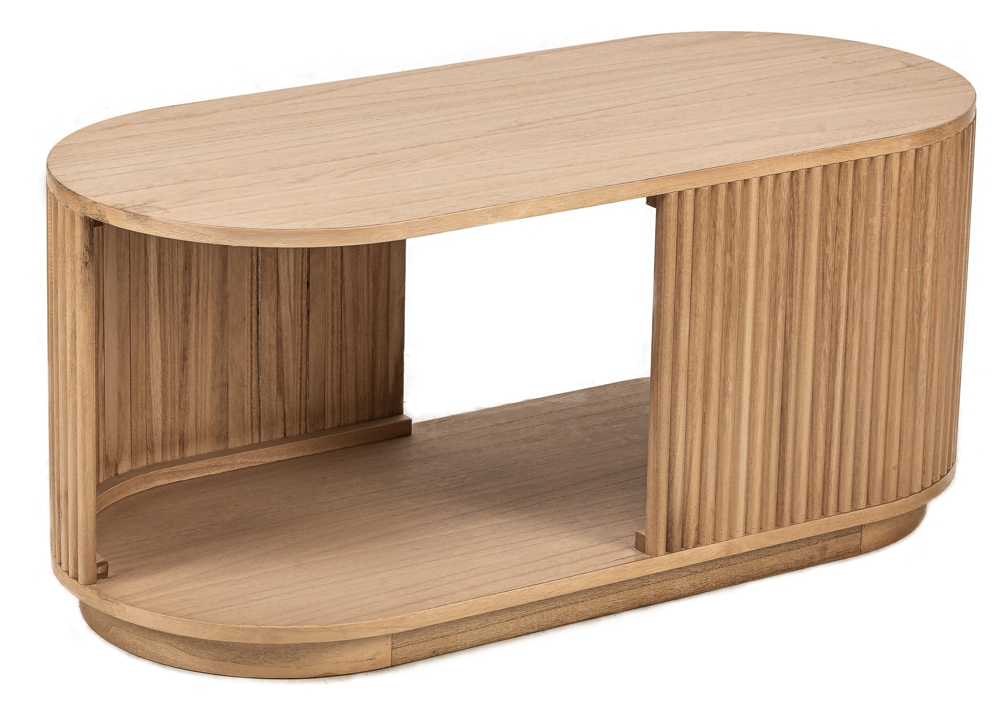 Ash Wood Coffee Table, Classic Style , Living Room - Walmart.com