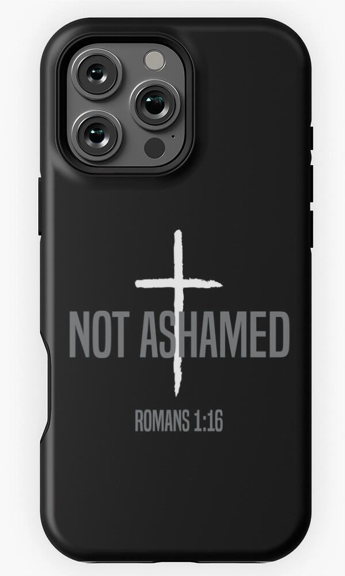 Not Ashamed of the Gospel Bible Verse Quote Romans 1:16 Faith X2256 ...