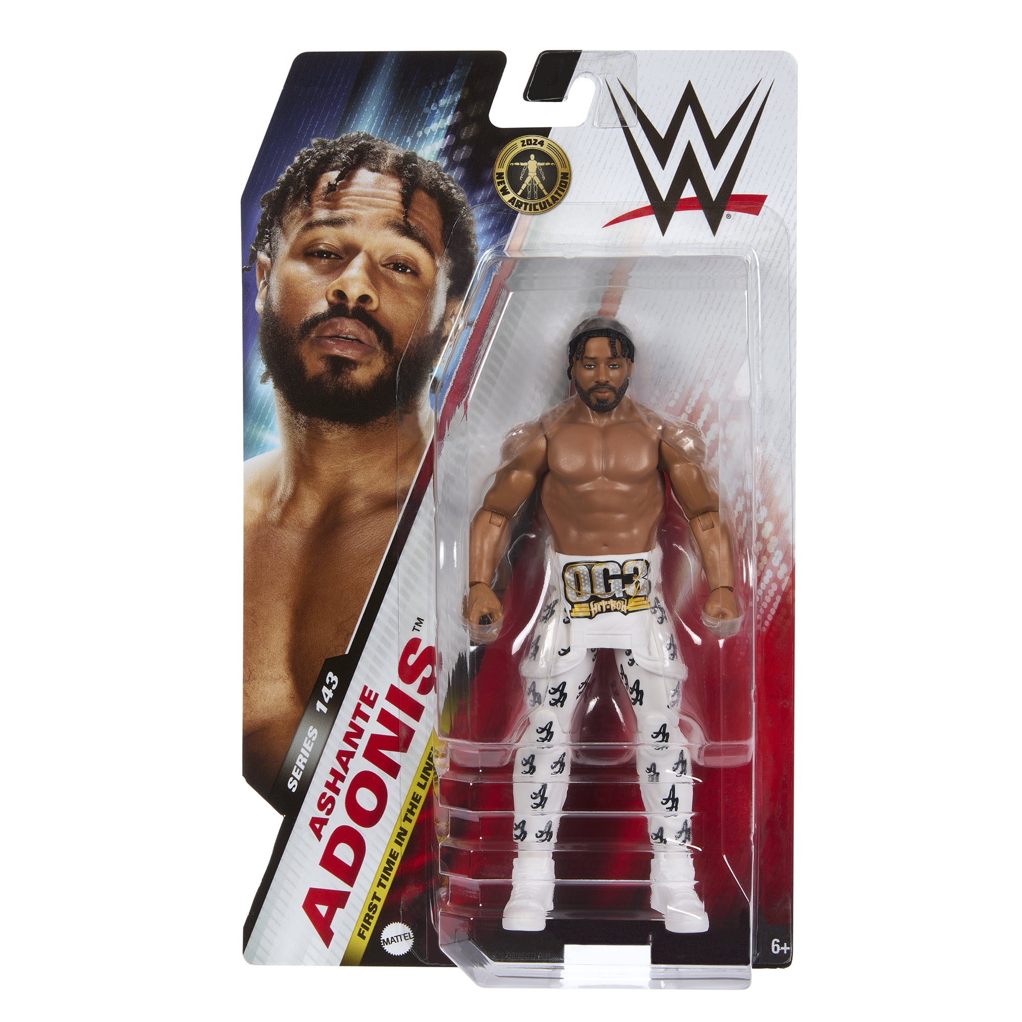 Ashante Adonis - WWE Series 143 Mattel WWE Toy Wrestling Action Figure ... Ashante Adonis - WWE Series 143 Mattel WWE Toy Wrestling Action Figure ...