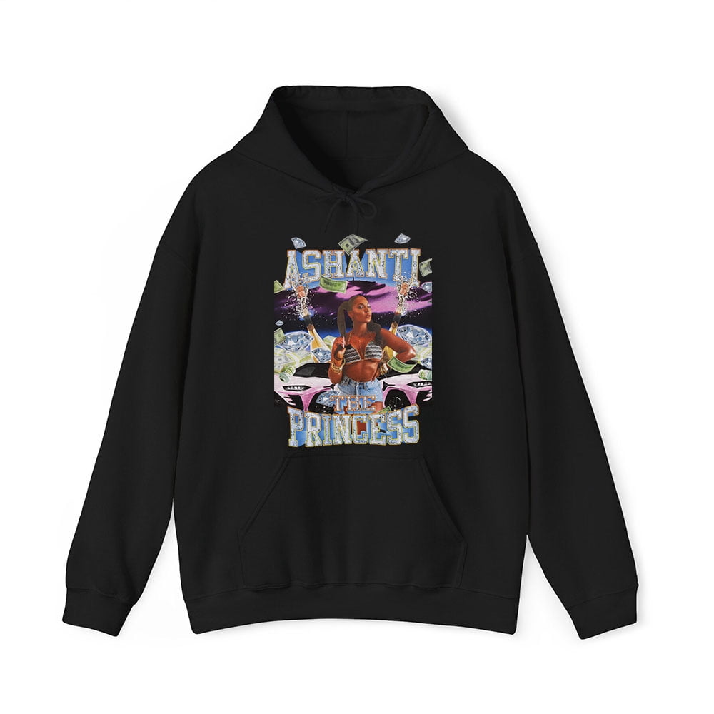 Ashanti Merch Princess Cover Hoodie Printed Hoodies Men Women Long ...