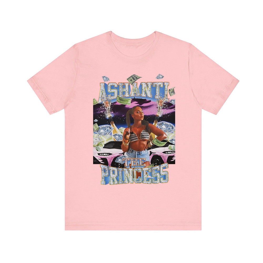 Ashanti Merch Princess Cover Tee Printed Shirt Unisex Men Women T-shirt ...