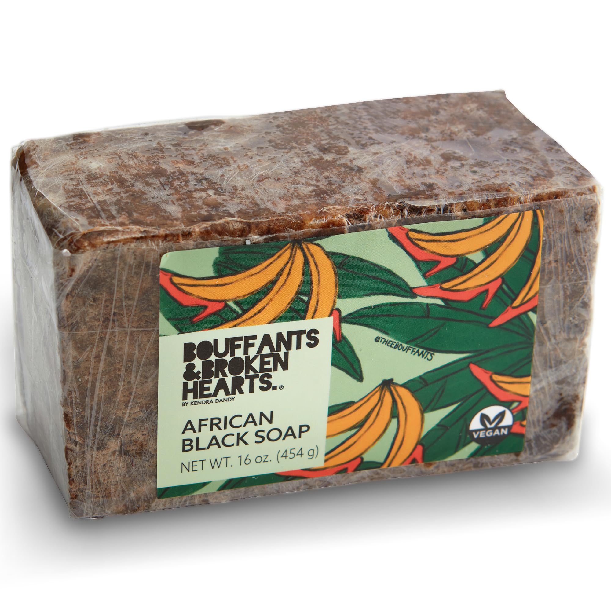 Ashanti Naturals Authentic African YYF14 Black Soap Bar | Cleansing and ...