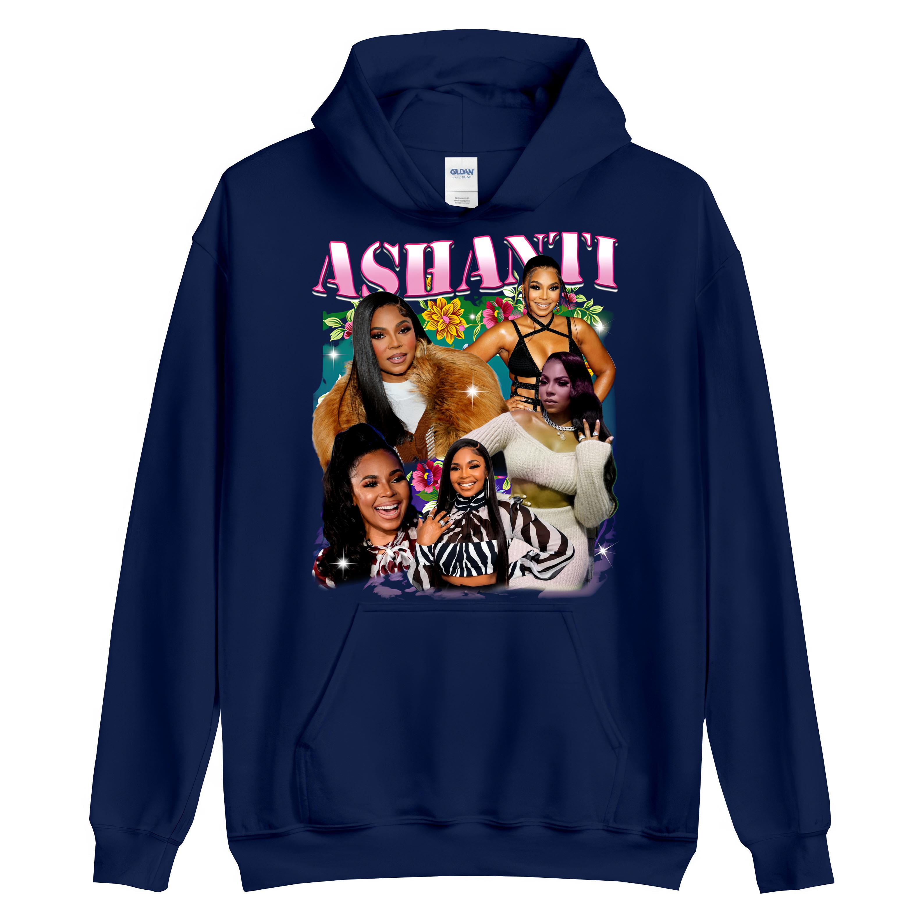 Ashanti , Rap Tshirt , hiphop artist, 90s, rapper, rap tee ,-TH40184 ...