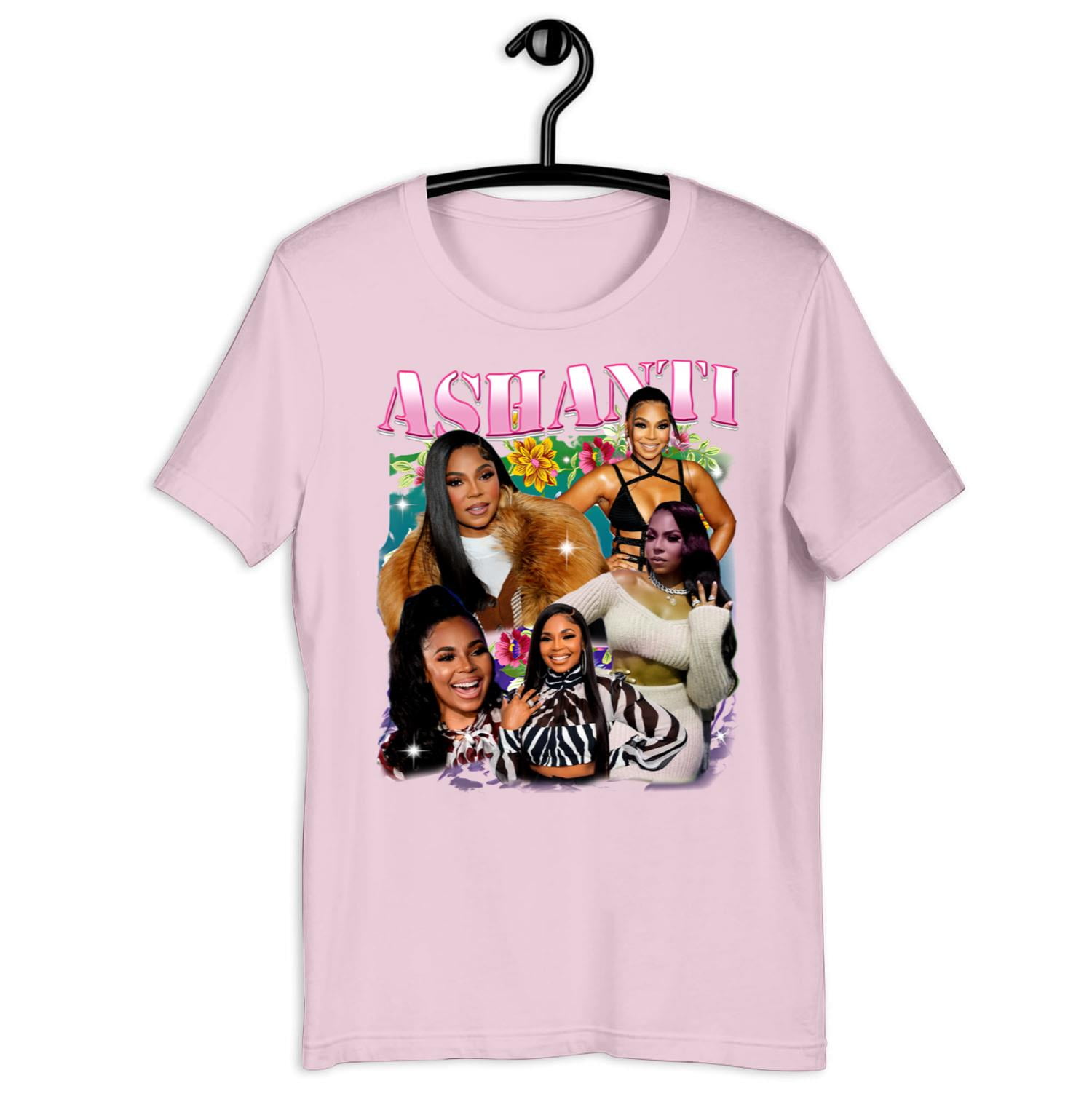 Ashanti , Rap Tshirt , hiphop artist, 90s, rapper, rap tee ,-TH9230 ...