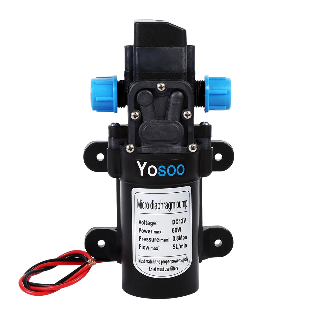 Ashata Portable Small Electric DC 12V High Pressure Water Pump for ...