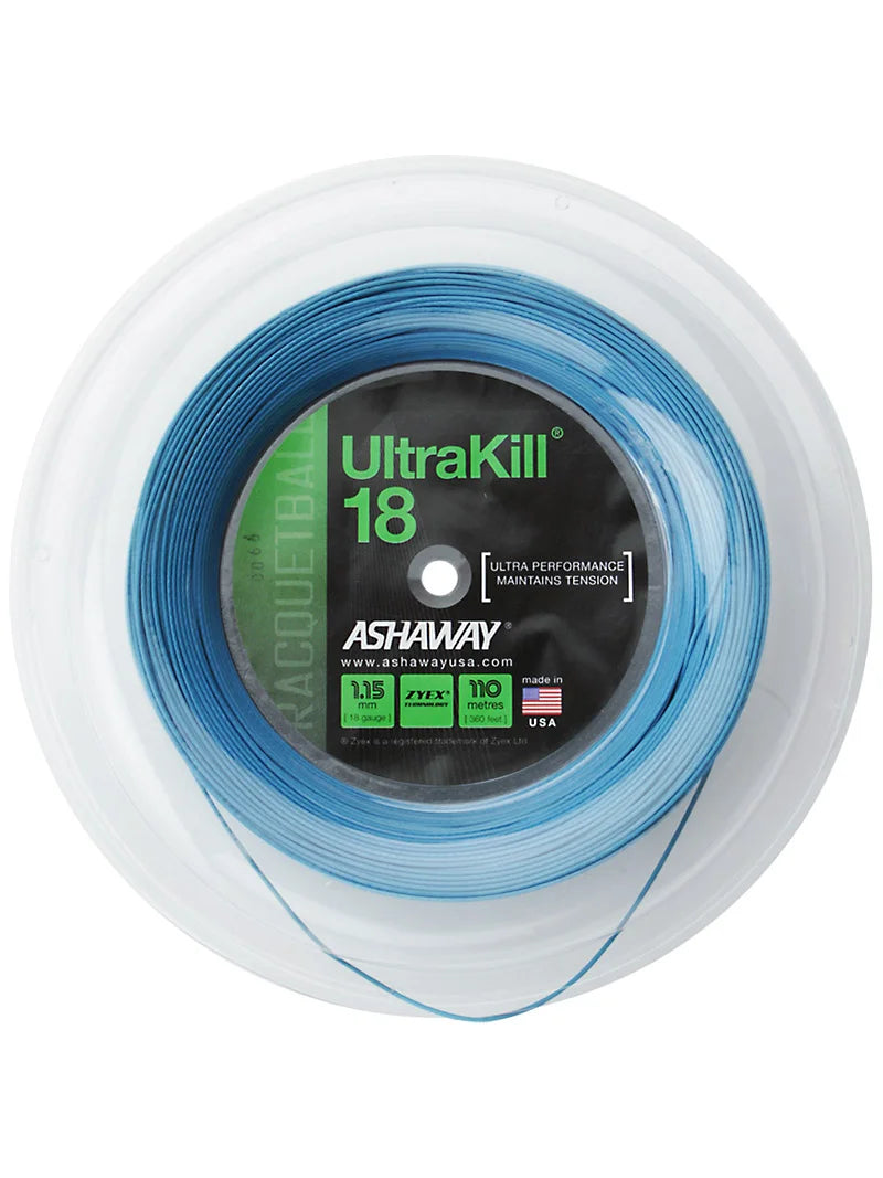 Ashaway Ultrakill 18 Powder Blue String (REEL) - Walmart.com