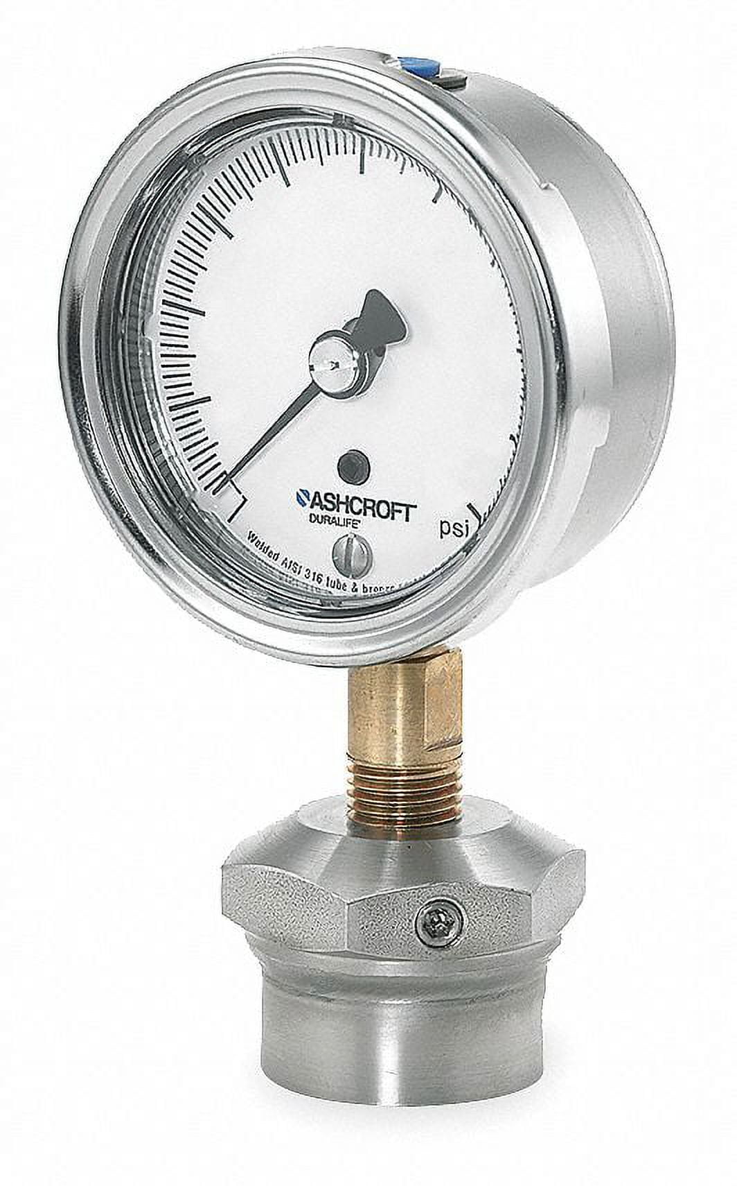 Ashcroft Compound Gauge,30 Hg to 15 psi,2-1/2In 251009AW02L/310SSLXCGV/30 - Walmart.com