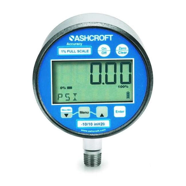 Ashcroft Digital Vacuum Gaug Transmitter,3000psi 302174SD02LXBLBK3000 ...