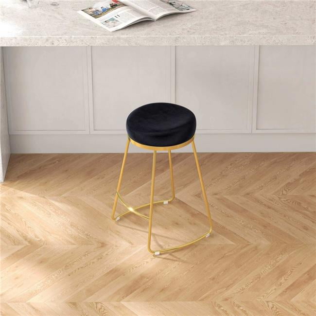 Ashcroft Furniture STL02700301 26 in. Jane Luxury Upholstered Stool ...