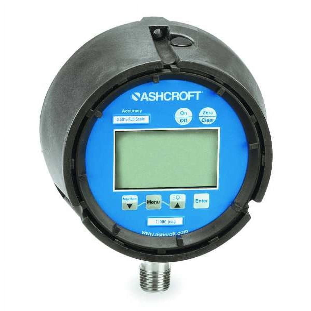 Ashcroft Gauge,Vacuum,Digital 452074SD02LXBLCYLMNB30/0IMV - Walmart.com