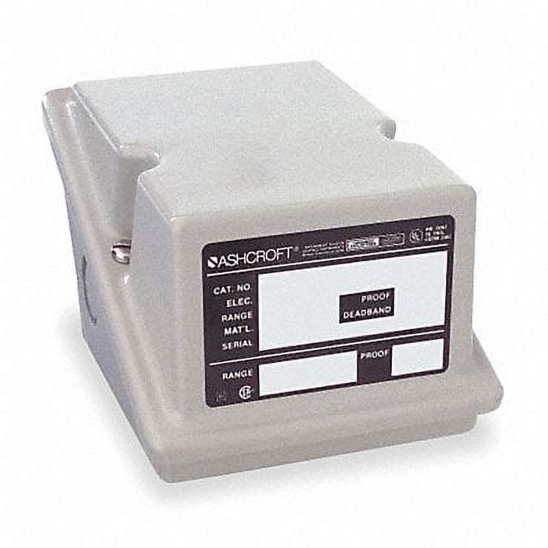 Ashcroft Pressure Switch,Diaphragm,10 to 100 psi LPAN4HV25XCYLM100 ...