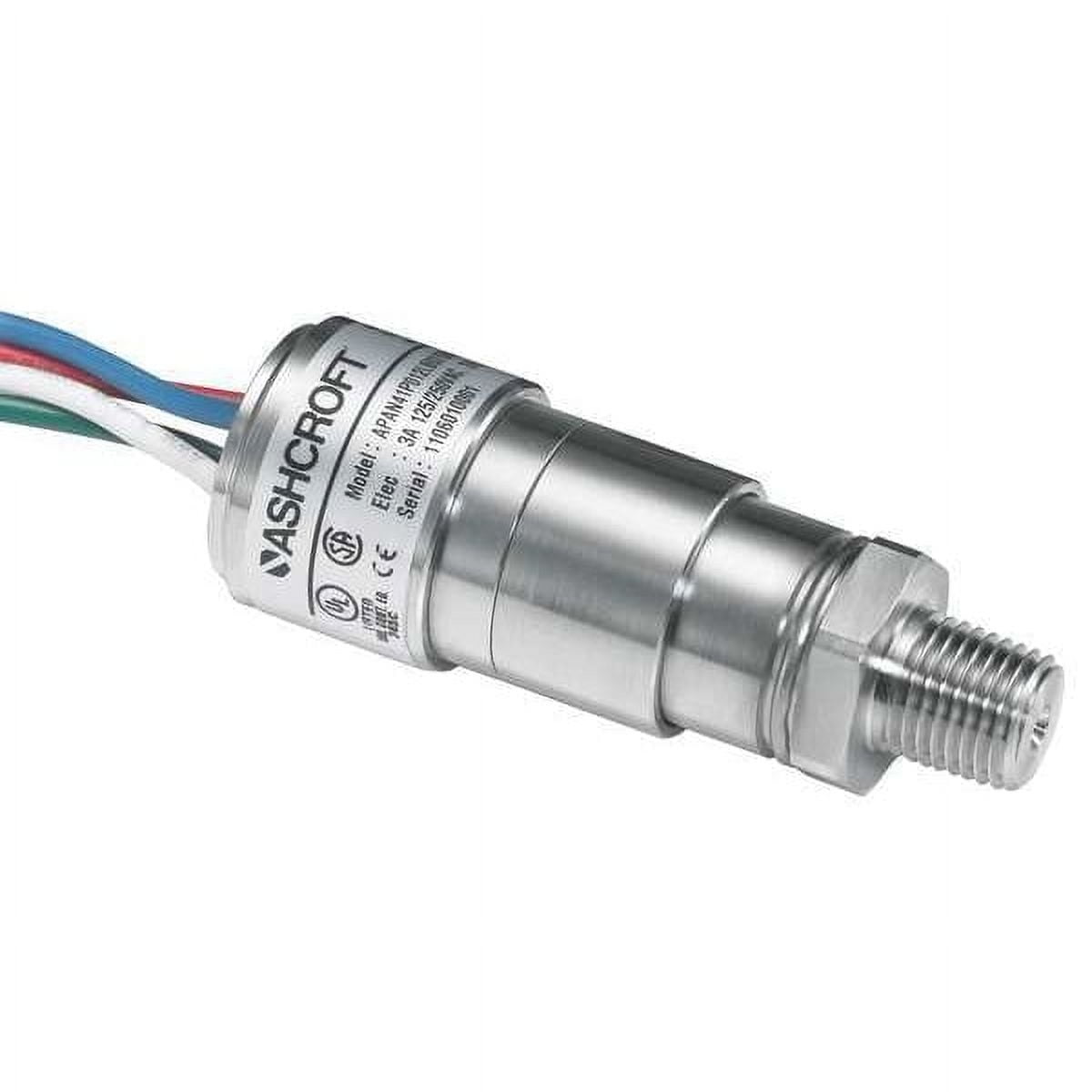 Ashcroft Pressure Switch,SPDT,50 to 500 psi,1/4" APAN41H012LB02500#-NSR ...