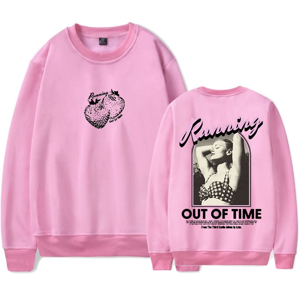 Ashe Running Out Of Time Logo Merch Long Sleeve T-Shirts Cosplay Women ...