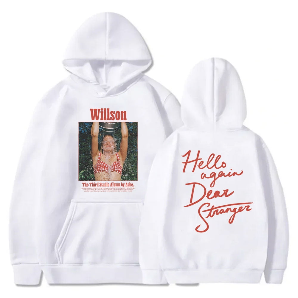 Ashe Willson Album Logo Merch Hoodies Singer New Logo Hooded ...