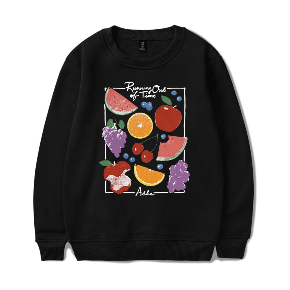 Ashe Willson Running Out Of Time Logo Merch Crewneck Sweatshirts Cosplay Women Men Fashion Long ...