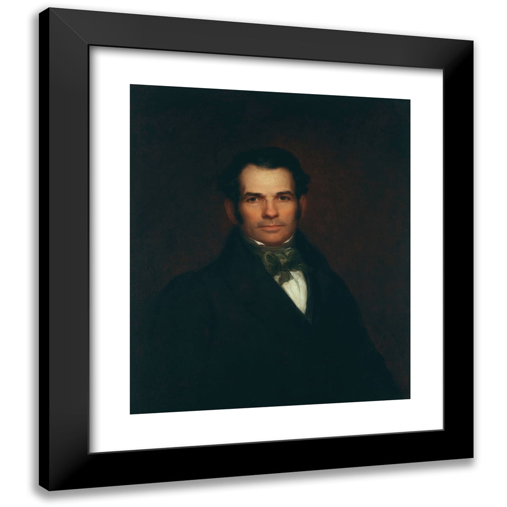 Asher Brown Durand 12x14 Black Modern Framed Museum Art Print Titled ...