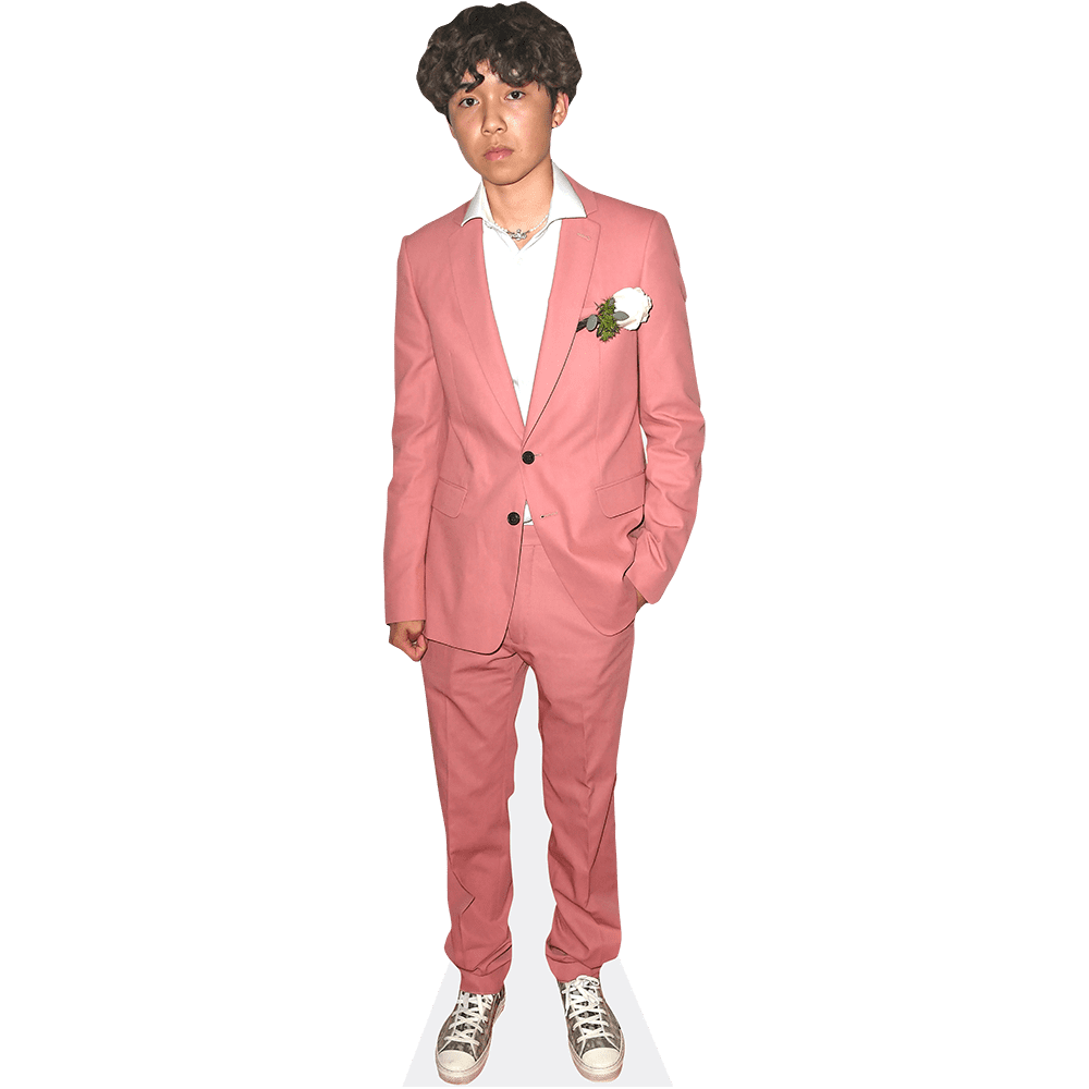 Asher Lara (Pink Suit) Mini Cardboard Cutout Standee - Walmart.com
