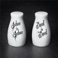 Ashes to Ashes, Dust to Dust Salt & Pepper Shaker Set, White - Walmart.com