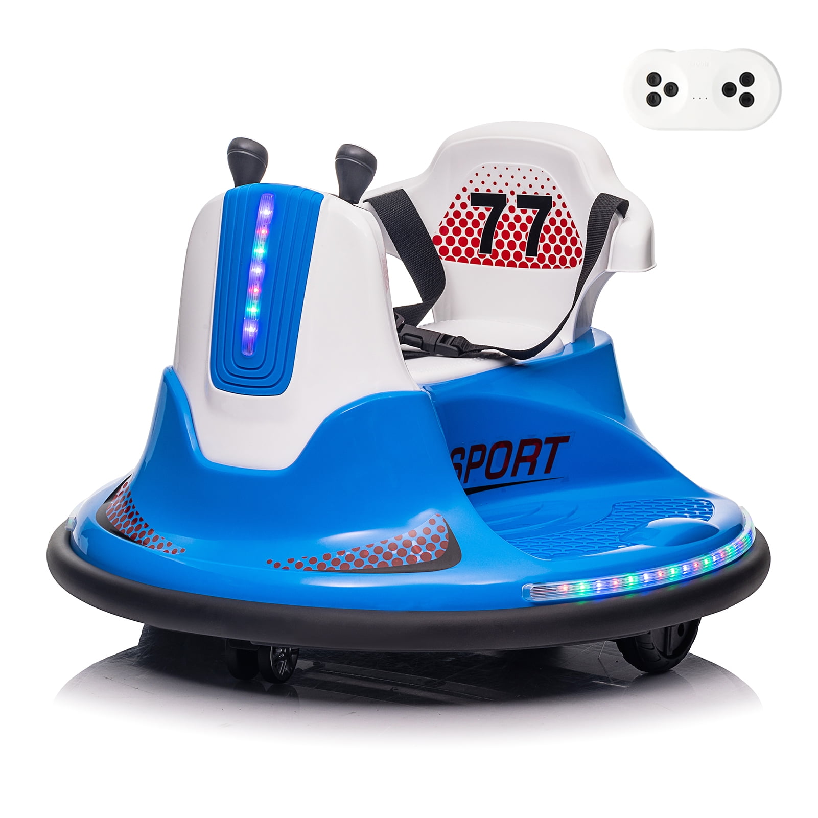 Ashion Ride on Bumper Car for Kids Toddlers, Electric Kids Ride on Car ...
