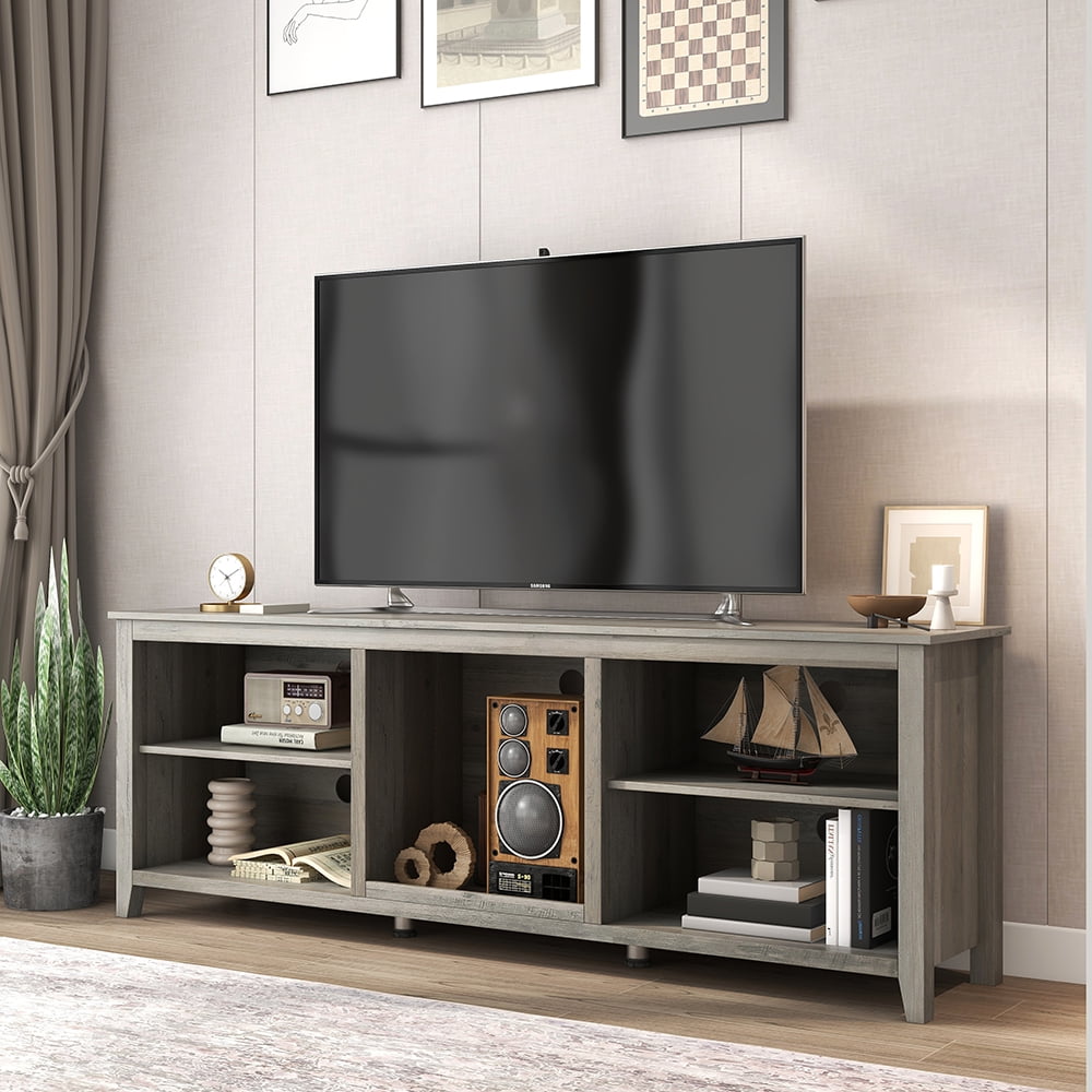 Ashion TV Stand for 60 Inch TV Media Console Entertainment Center ...