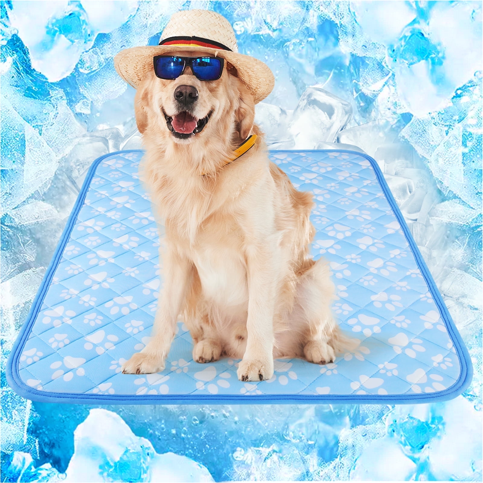Aship Dog Cooling Mat, 44'' x 32'' Extra Large Self-Cooling Mat for Dog ...