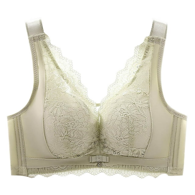 Ashirexll Bras for Women, Lace Lace Thin Plus Size Soft Breathable ...