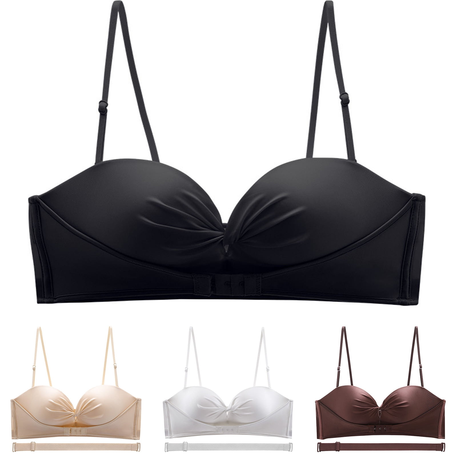 Ashirexll Bras for Women No Underwire, Push Up Bra, Womens Strapless ...