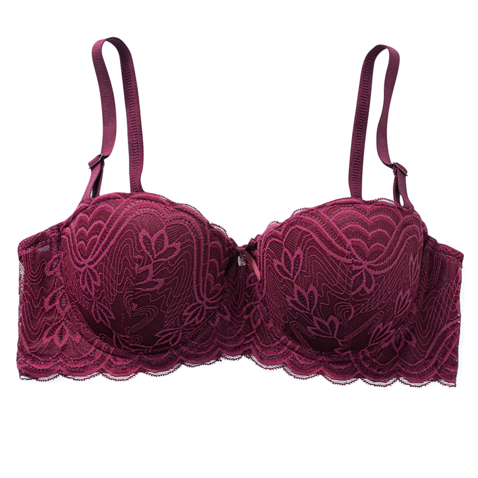 Ashirexll Bras for Women Solid Color Spaghetti Adjustable Strap ...