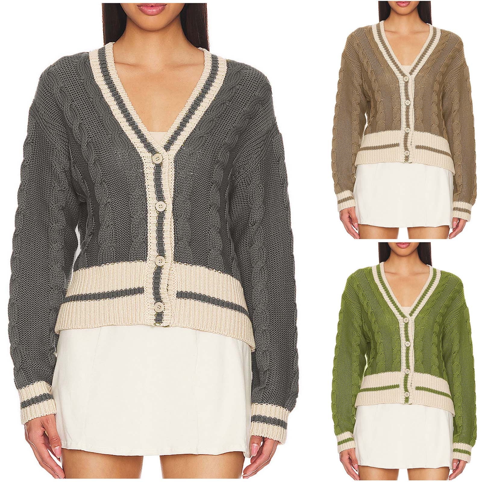 Ashirexll Cardigan Sweaters for Women, Winter Sweaters for Women, Women ...