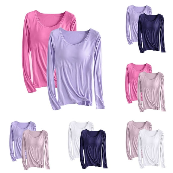 Ashirexll Fleece Pajamas Women, Winter Pajamas for Women, Womens Color Home Wear Long Sleeve ...