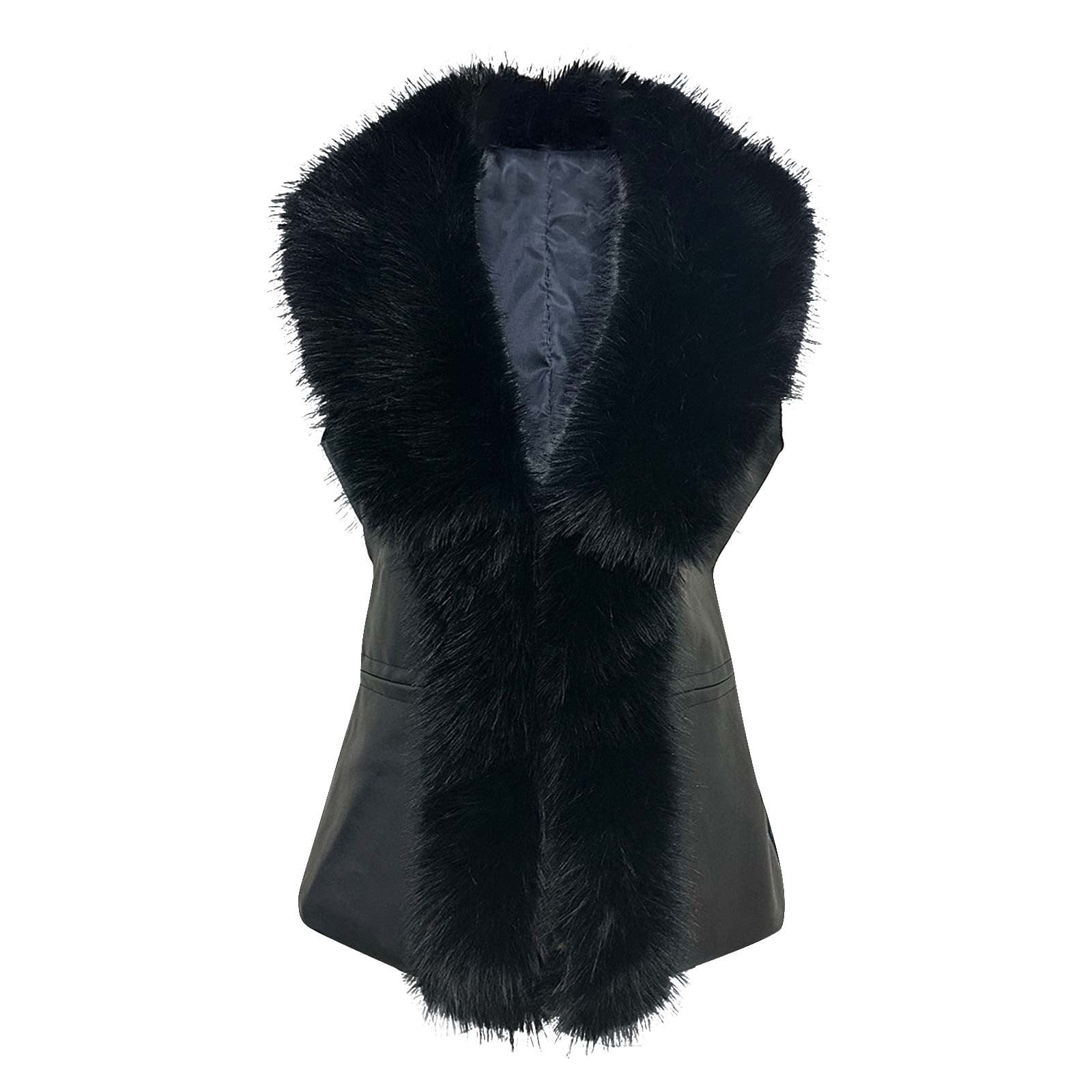 Ashirexll Fleece Vest Women, Womens Winter Coats Fashion Wools ...