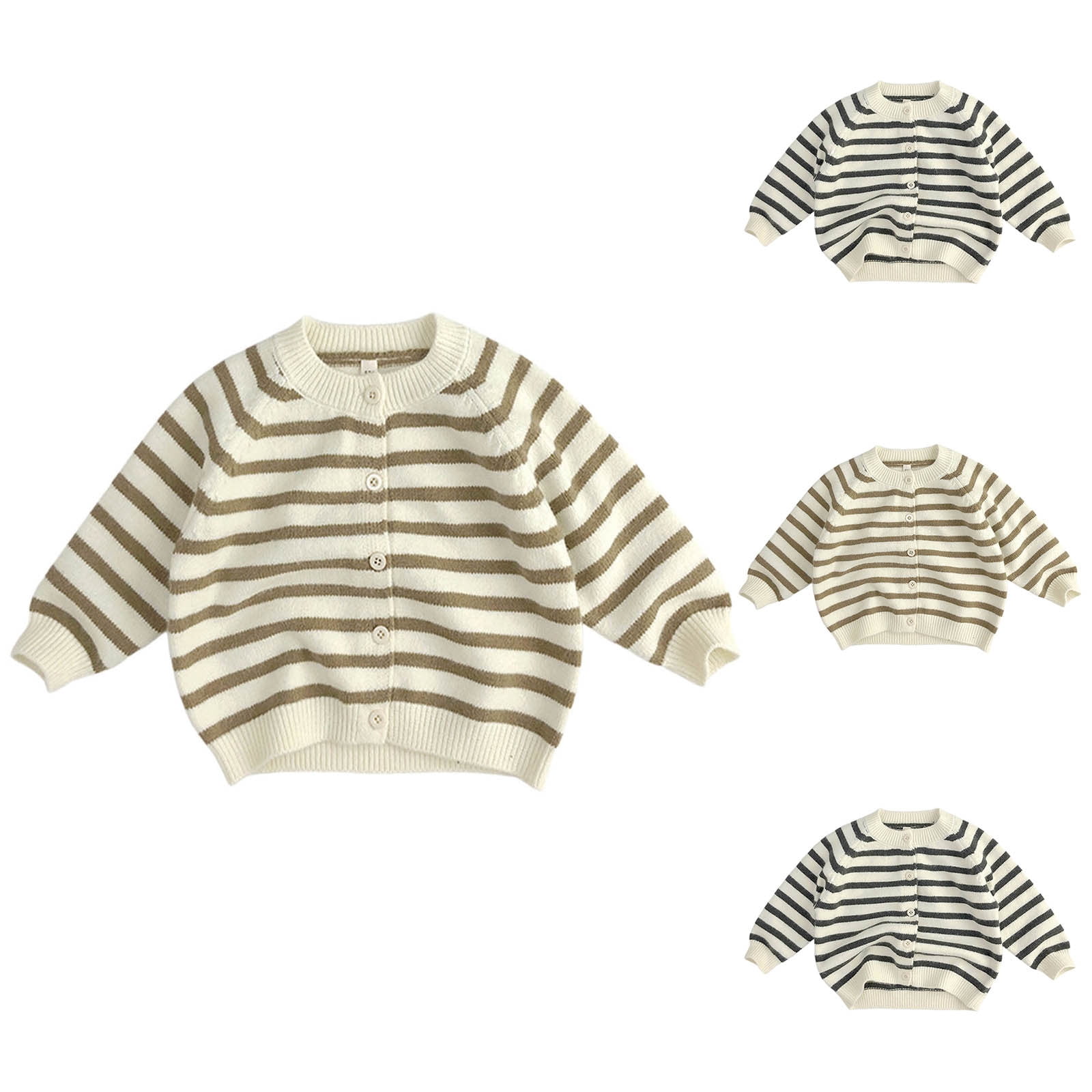 Ashirexll Girls Cardigan Fall Long Sleeve Tops Spring Fashion Versatile ...