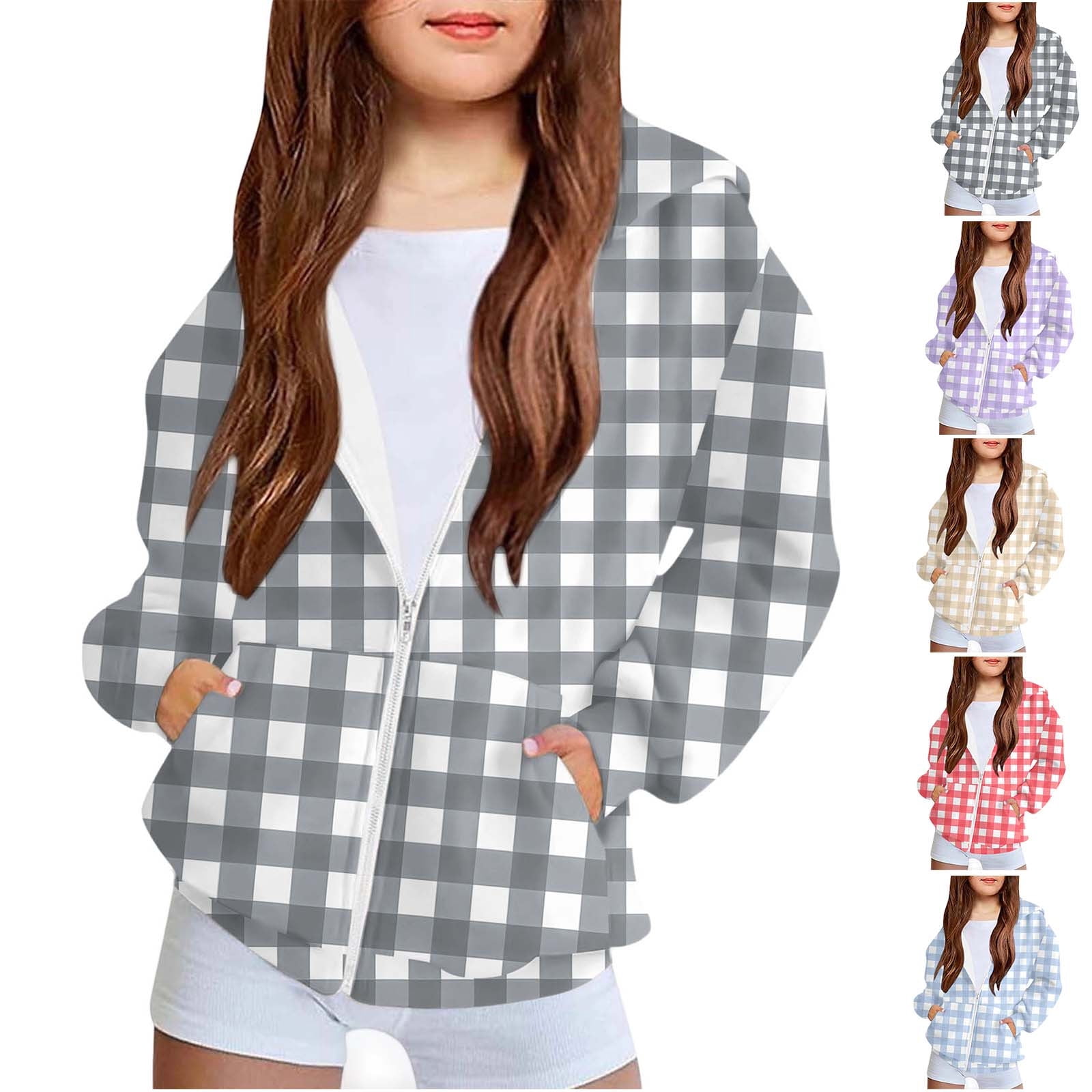 Ashirexll Girls Long Sleeve Tops Winter Tops for Kids 4-12 Years Boys ...