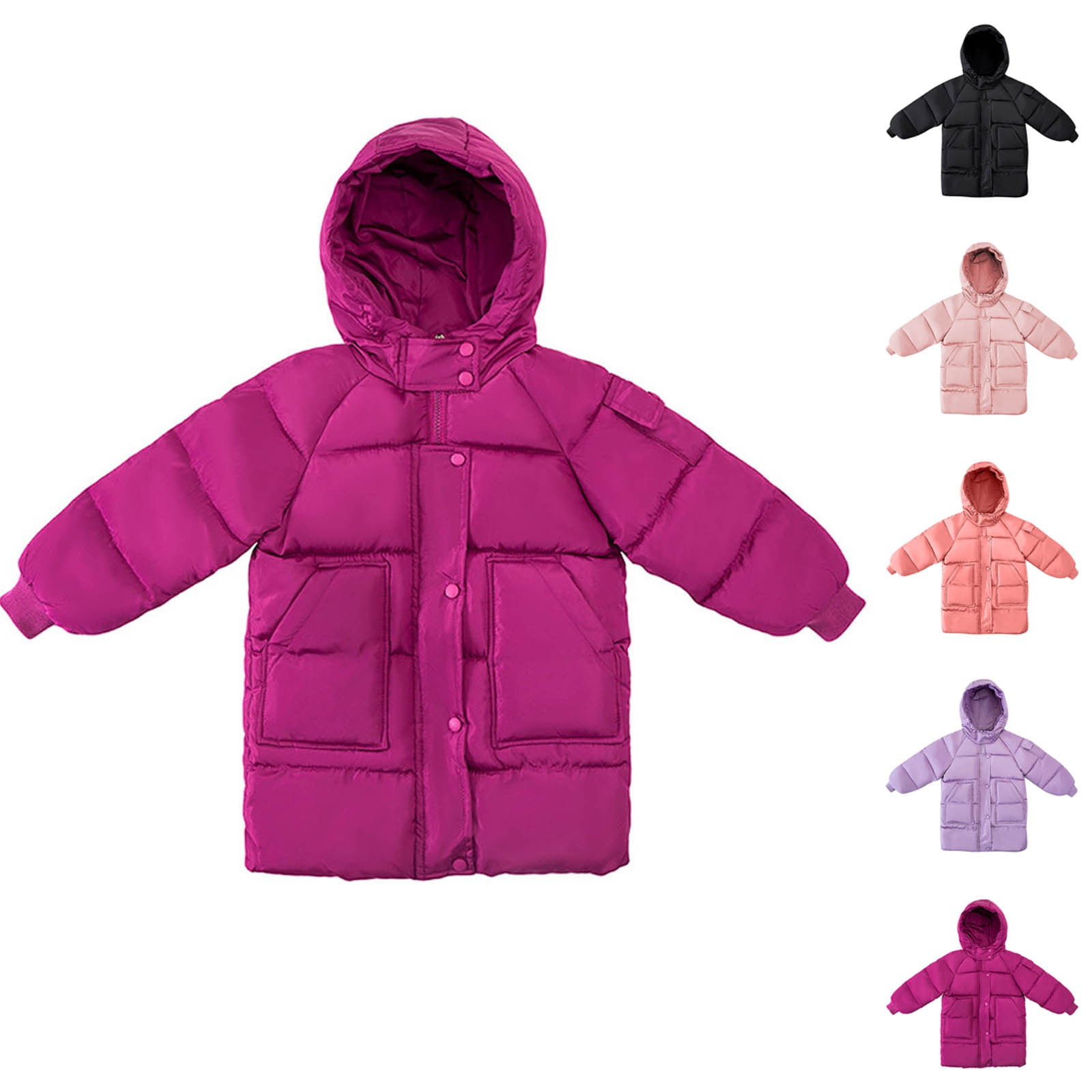 Ashirexll Girls Winter Coat, Girls Winter Jacket, Children Down Jacket ...