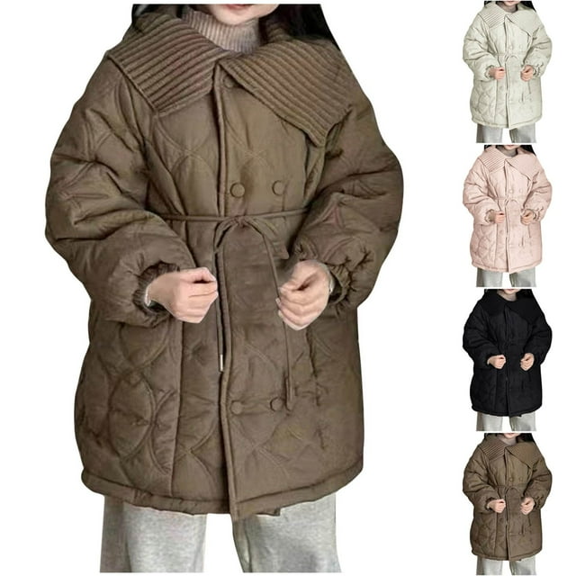 Ashirexll Girls Winter Coat, Girls Winter Jacket, Girls' Outerwear ...