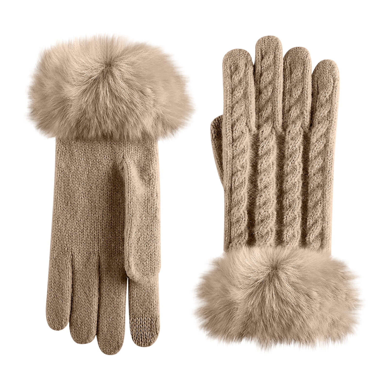 Ashirexll Gloves for Women Cold Weather, Warm Gloves, Winter Fashion ...